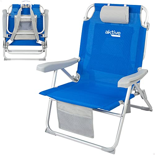 Silla Playa con Asas Mochila: Comodidad y practicidad en un solo ...