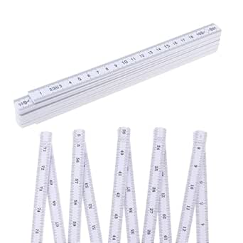 Smgda Folding Ruler, mm/inch Dual Scale Construction Ruler Woodworking ...