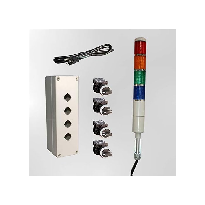 Buy LED Tower Light Station Kit, LED Andon Light Kit KT-5214-102, LED ...