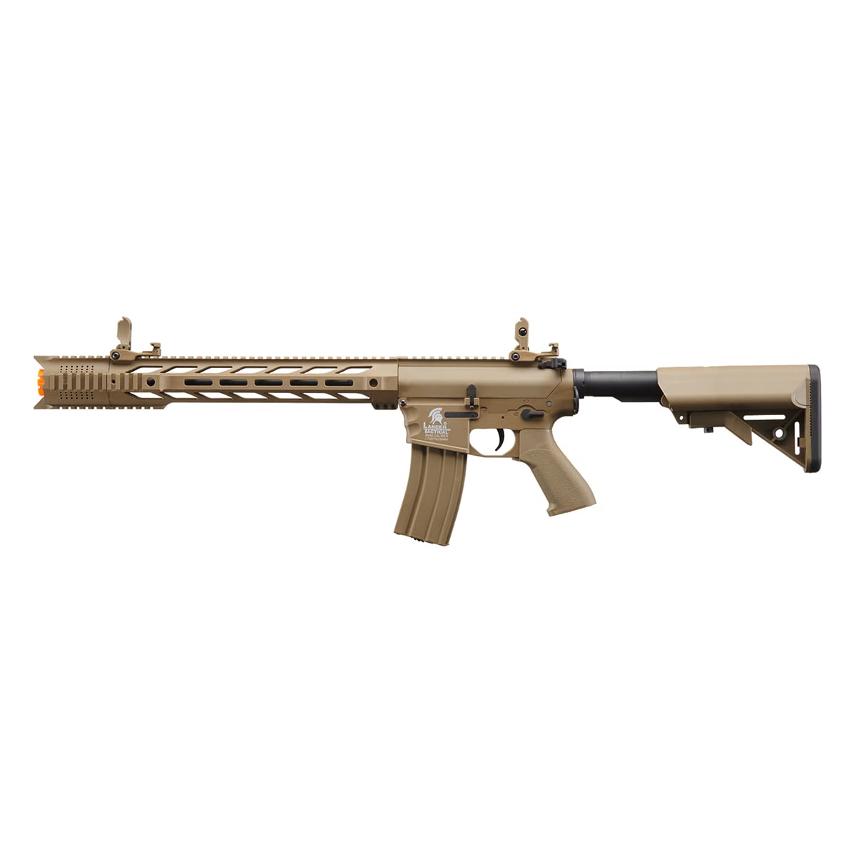 Lancer Tactical Gen 2 Airsoft M4 SPR Interceptor AEG Polymer - Electric ...