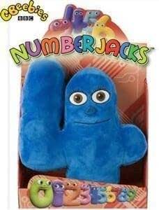 Numberjacks 10" Plush Number 4 : Amazon.co.uk: Outlet