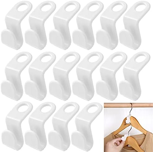 Paifeancodill Clothes Hanger Connector Hooks, 120 Pcs Hanger Extender ...