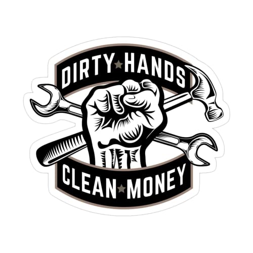 Amazon.com: Dirty Hand Clean Money Sticker Vinyl Waterproof Sticker ...