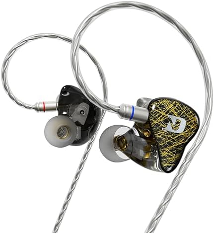 Amazon.com: ND 001 4BA+1DD in Ear Monitor, HiFi IEM Earphones, Deep ...