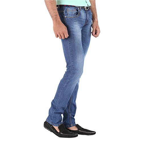 Buy Trigger Men's Slim Jeans (TJ044_Blue_40) at Amazon.in