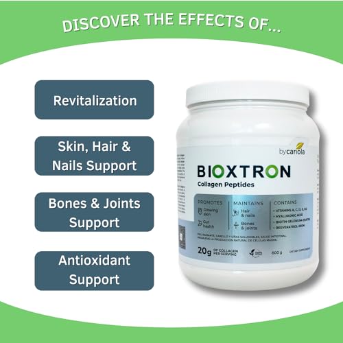 Bioxtron Colágeno em Pó - Suporte para Pele e Cabelos | 100g ...