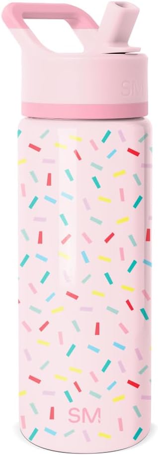 Amazon.com: Simple Modern Kids Summit Water Bottle with Straw Lid ...