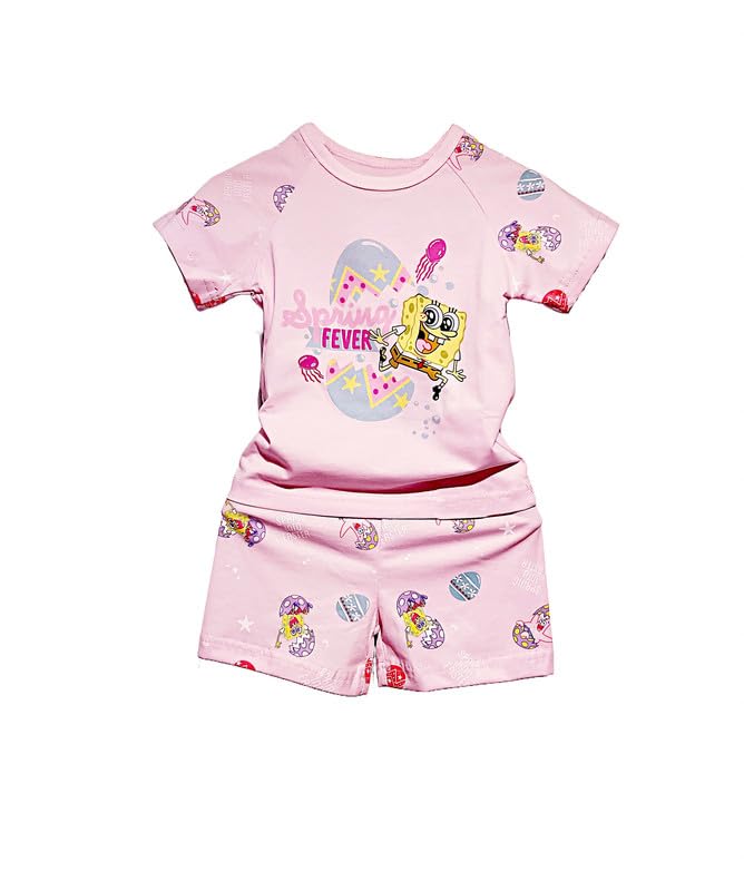 Buy HONE BABY Casual Cotton Summer Regular Fit Spongebob T-shirt Top ...