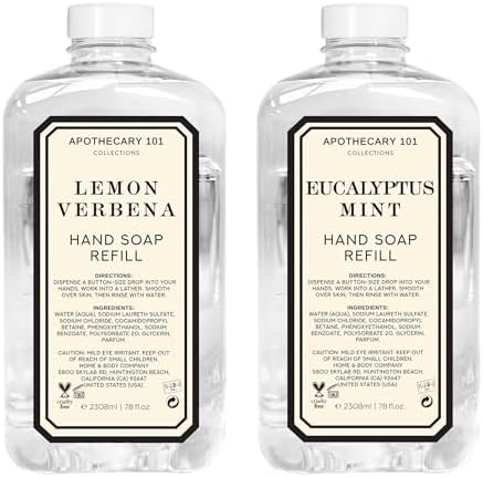Amazon.com : Apothecary 101 Collections | Hand Soap Refill | Home and ...