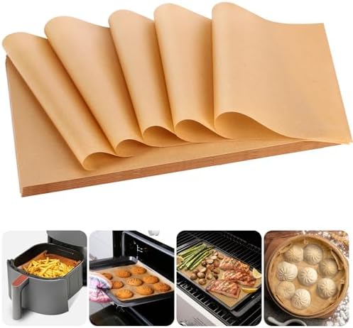 Amazon.com: 200-Pack Precut Parchment Paper Sheets 12 x 16 Inches ...