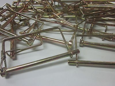 ~ 50 ~ SQUARE 1/4" X 4" CANOPY PTO PINS CAMPER AWNING TRAILER HITCH ...