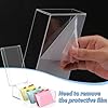 Amazon.com : 3 x 5 Inch Acrylic Index Card Holder Clear Index Card Box ...
