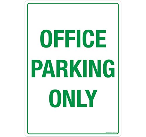 Safety Sign Store Office Parking Only, Material: 3M Self Adhesive ...