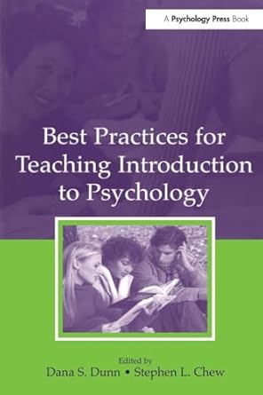 Buy Best Practices for Teaching Introduction to Psychology Book Online ...