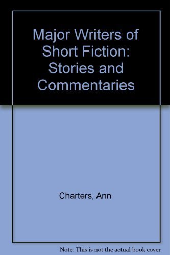 Amazon.com: Major Writers of Short Fiction: Stories and Commentaries ...