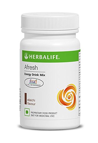 Herbalife Afresh Energy Drink Mix Elaichi Flavor-50g (1) : Amazon.in ...