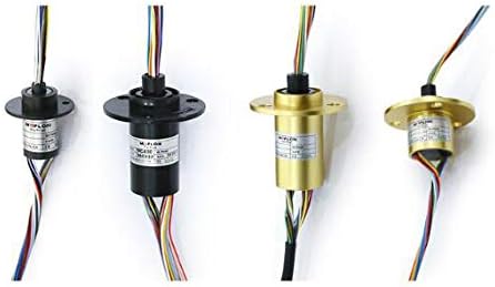Taidacent Small Slip Ring Conductive Ring Miniature Rotating Conductive Slip Ring 2 4 6 8 10 12 ...