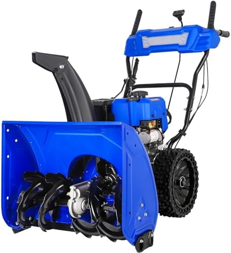 Amazon.com : BILT HARD 2 Stage Gas Snow Blower 24" Working Width Self ...