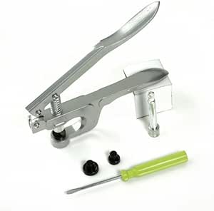 Amazon.com: Plastic Snap Fastener Installation Tools Hand Pressure ...