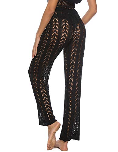 Snapklik.com : Women Crochet Lace Swim Pants Fishnet Cover Up For Beach ...