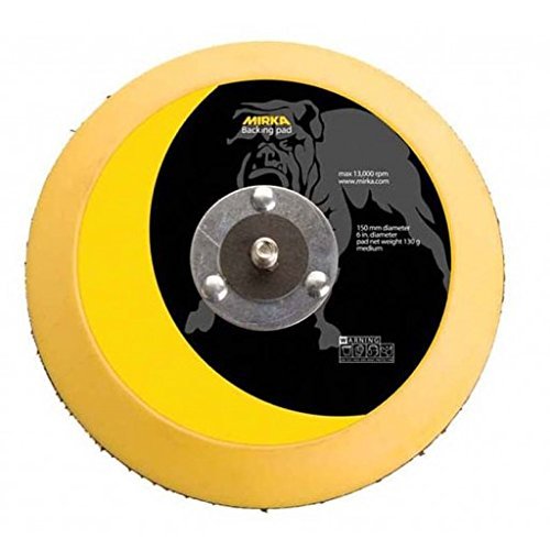 Amazon.com: Mirka 106gm Grip Face Pad - Mirlon Disc 6 : Automotive