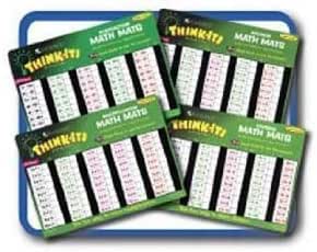 Mighty Mind Think-Its Magic Math Mats - COMPLETE SET OF ALL 4 (#44069 ...