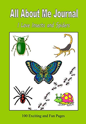 Amazon.com: All About Me Journal – I Love Insects and Spiders ...
