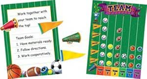 Amazon.com: Team Players Bulletin Board Set : Office Products