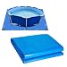 Amazon.com : 12Ft Square Swimming Pool Ground Cloth, Waterproof Heavy ...