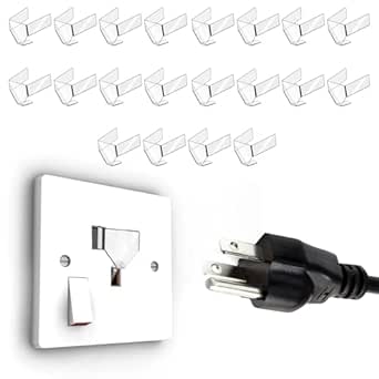 20pcs Socket Outlet Tightener Insert, 3 Prong Loose Outlet Fix Plug ...
