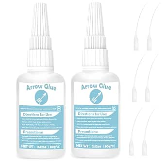 Amazon.com: INNOVAYOU Arrow Glue 60g, Strong Fast Curing Fletching Glue ...