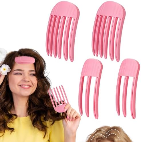 Amazon.com : Mity rain 4PCS Wind Shaping Styling Comb for Fluffy Bangs ...
