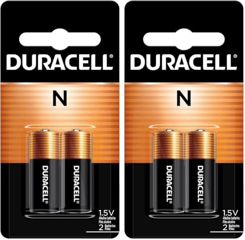 Amazon.com: DURACELL N 1.5V Alkaline Battery, N 1.5 Volt Alkaline ...