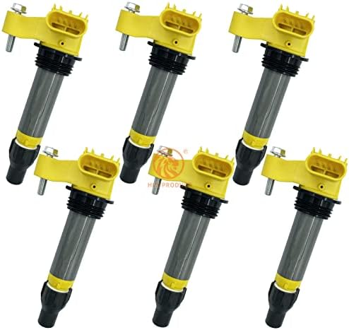 Amazon.com: HLZ PRODUCT Set of 6 HIGH PERFORMANCE Ignition Coil ...