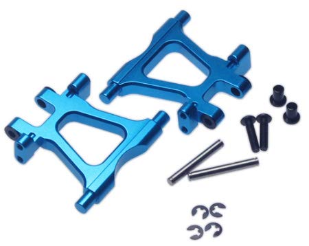 Amazon.com: Aluminum Rear Lower Arm Set for Tamiya TT02 / Yeah Racing ...
