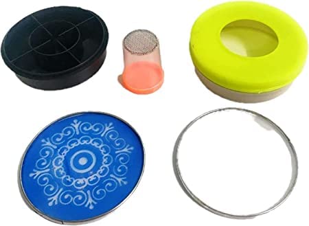 Buy BullBear Plastic Rangoli Magic Stamp, Rangoli Stencils, Rangoli ...