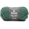 Amazon.com: Patons Classic Wool Rich Grass Yarn - 5 Pack of 3.5oz/100g ...