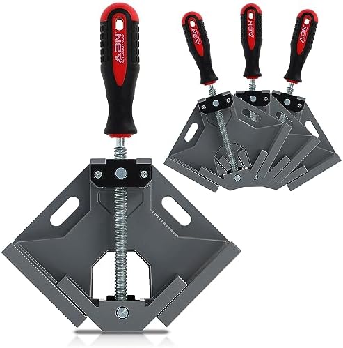 ABN 90 Degree Corner Clamps for Woodworking Set of 4 - Right Angle ...