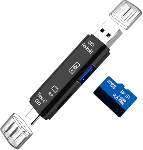 Amazon.com: 5-in-1 Multi-Function SD Card Reader, Micro SD/TF Memory ...