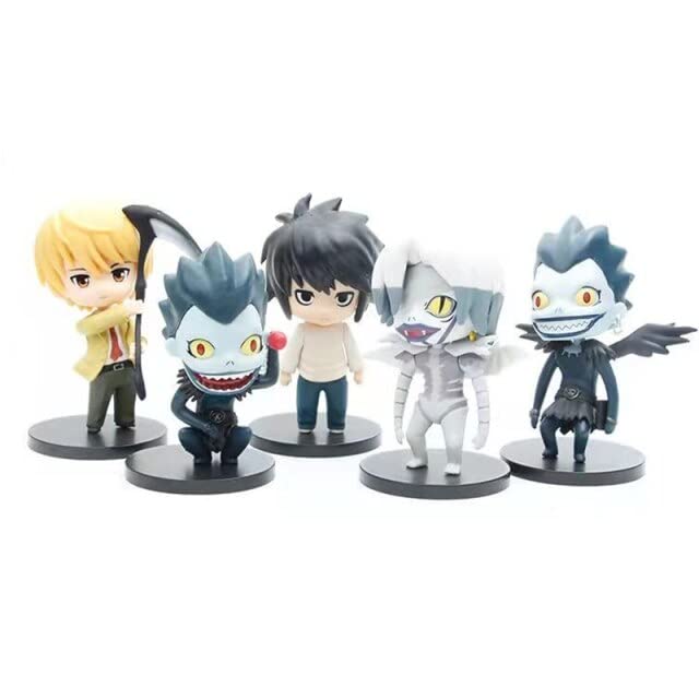 Buy 5pcs/set Death Nóté Figure 1200# L Lawliet Áctíón Fígure Death Nóté ...