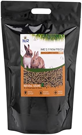 Buy INR's Farm Fresh Premium Pellets Food for Rabbits (4 kg) | Advanced ...