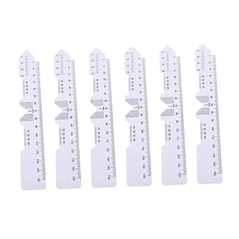 OUNONA Pd Stick Optician Eye Pupil Measurement Tool 6pcs Plastic Pd ...