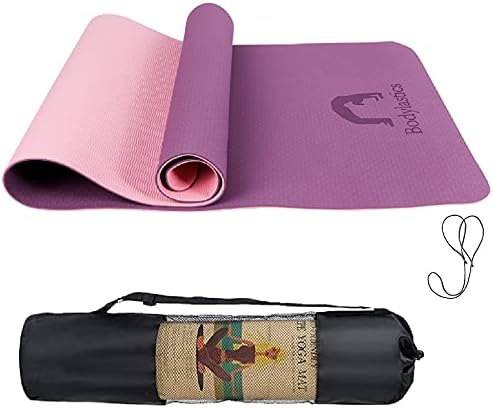 Dr Trust USA 317 Premium Luxfoam Dual Color Anti-Slip Yoga Mat with ...