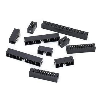 DNNAM 100PCS IDC Socket 6/8/10/14/16/20/26/30/34/40/50 Pin 2x3/4/5/7 ...