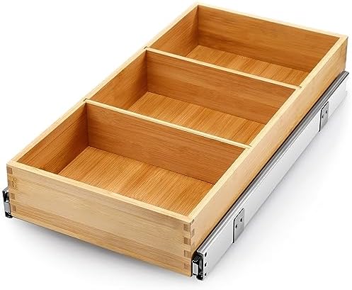 Amazon.com: Menkxi 2 Set Pull out Tray Pull out Cabinet Organizer ...