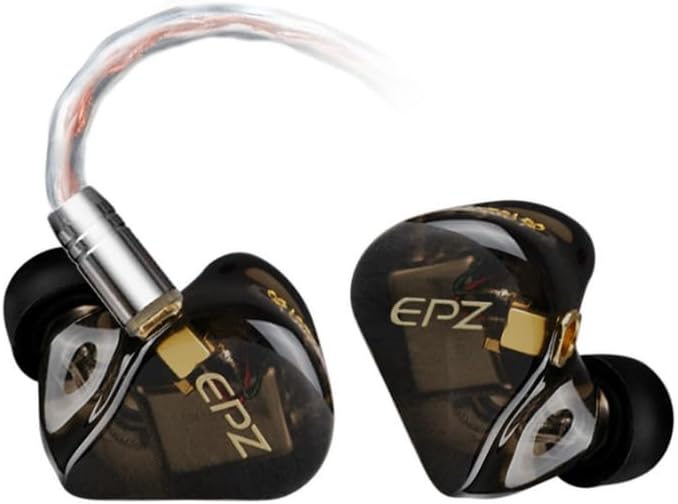 Amazon.co.jp: Hifi Kingdom EPZ 520 5BAバランスドアーマチュアモニターイヤホン・OCC 8コア高純度単結晶 ...