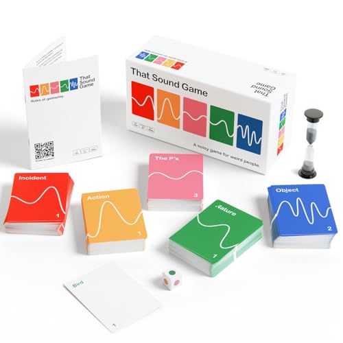 That Sound Game A Noisy Card Game for Weird People, Party Games for ...