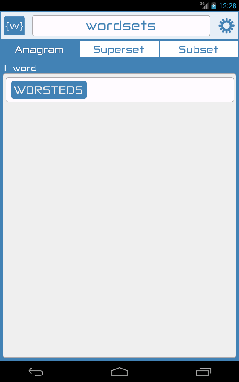 Word Sets - Anagram Solver+ - App on Amazon Appstore