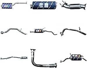 Amazon | HANAFUSA 純正同等/車検対応マフラー スズキ用 ワゴンR MH21S MH22S HST品番：096-107 | マフラー | 車＆バイク