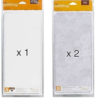 Cuttlebug 6" x 13" A & B Adaptor Plates: Amazon.com: Industrial ...